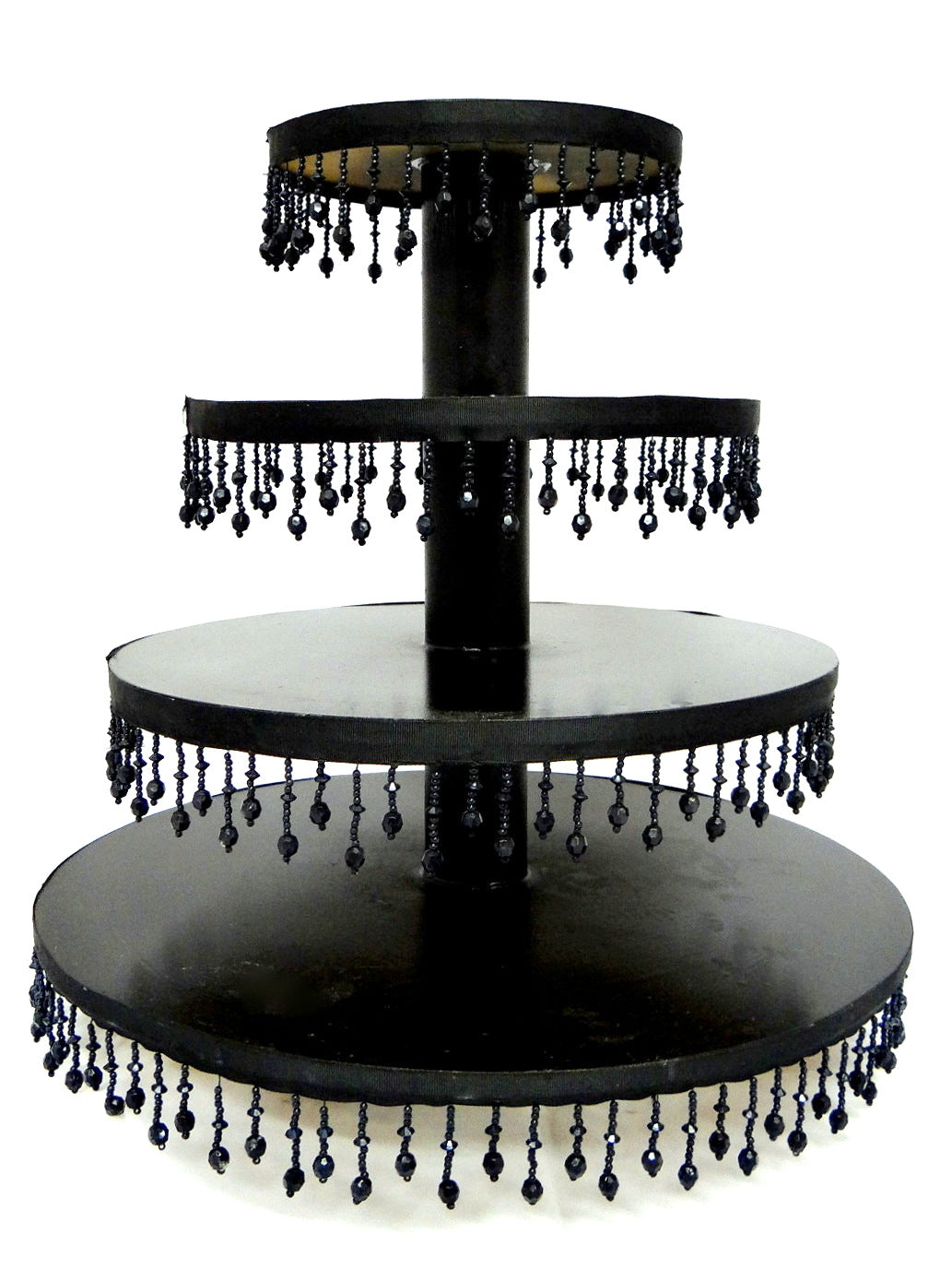 Black 4-tier Cake Stand - Launches, Weddings, Events-PFM Events Group ...